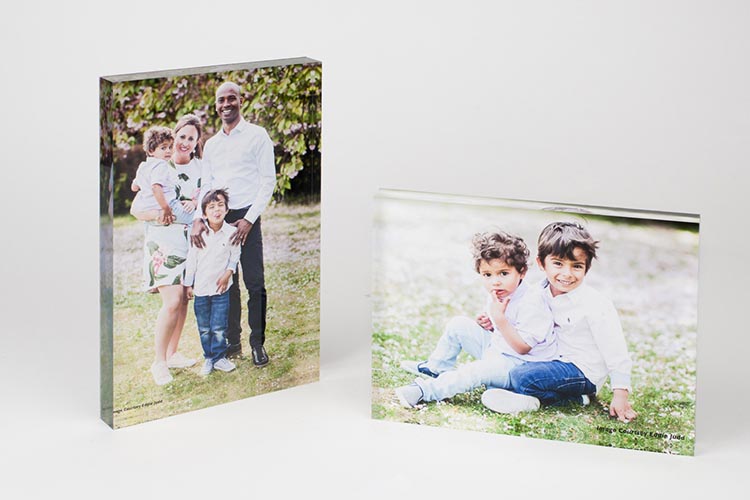 Personalised Acrylic Photo Blocks | Glass Photo Blocks | Sim Imaging