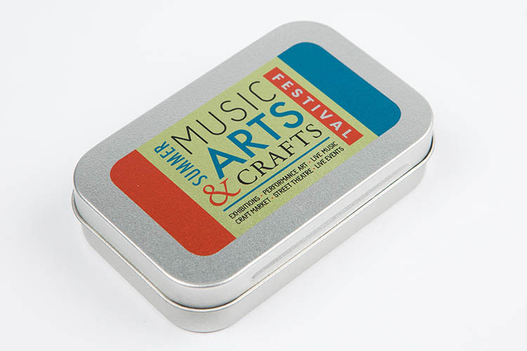 Personalised USB Tin Metal Boxes (UK Custom-made) | Sim Imaging